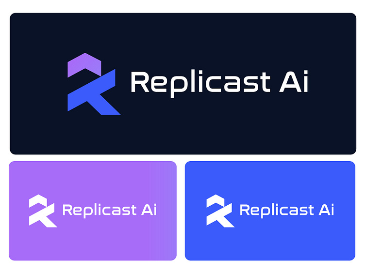 Replicast Ai Letter R Logo Design by Tutul Hossain | Packaging & Brand ...