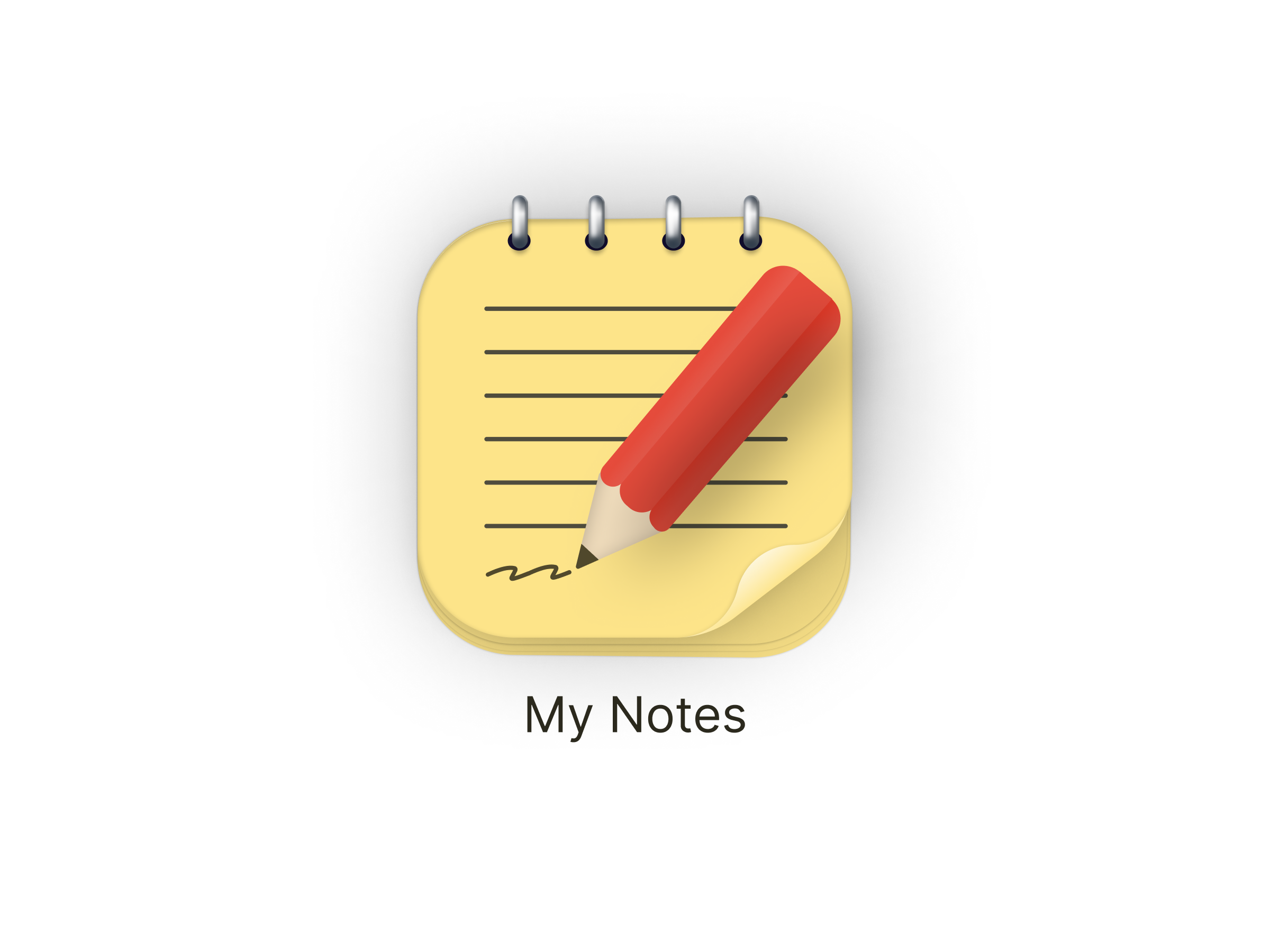 Notes Icon by Adeeba M on Dribbble