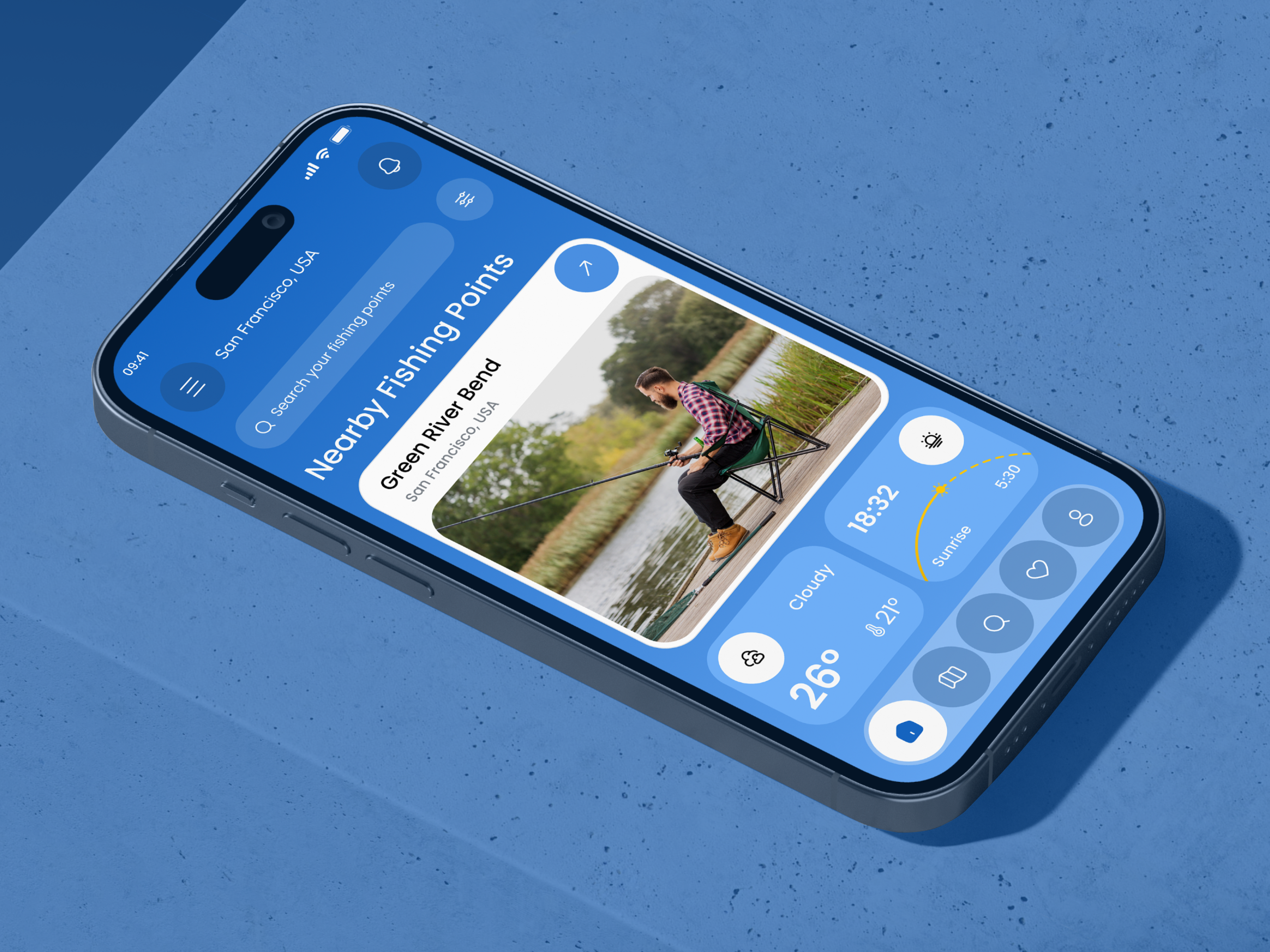 Fishing Points - Fishing Mobile App by Md Rahamat Hawlader on Dribbble