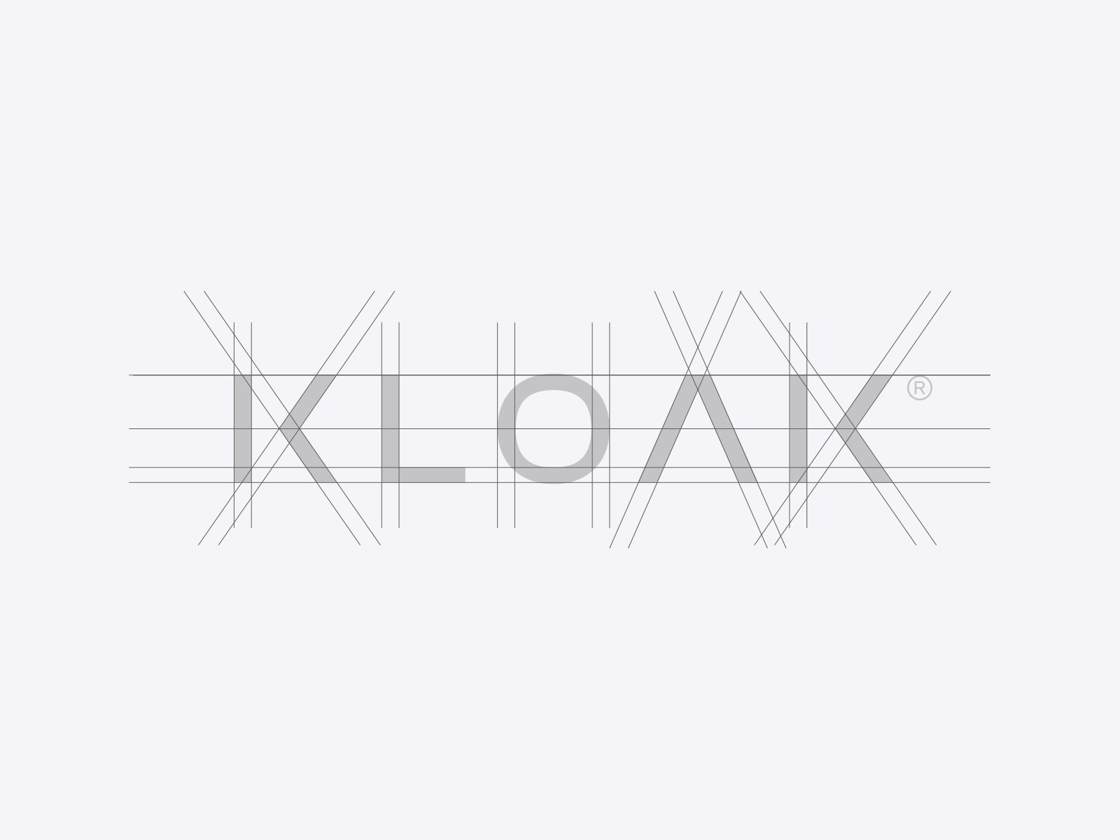 Kloak Wordmark Logo Grid by Mark Smith, Smi. on Dribbble