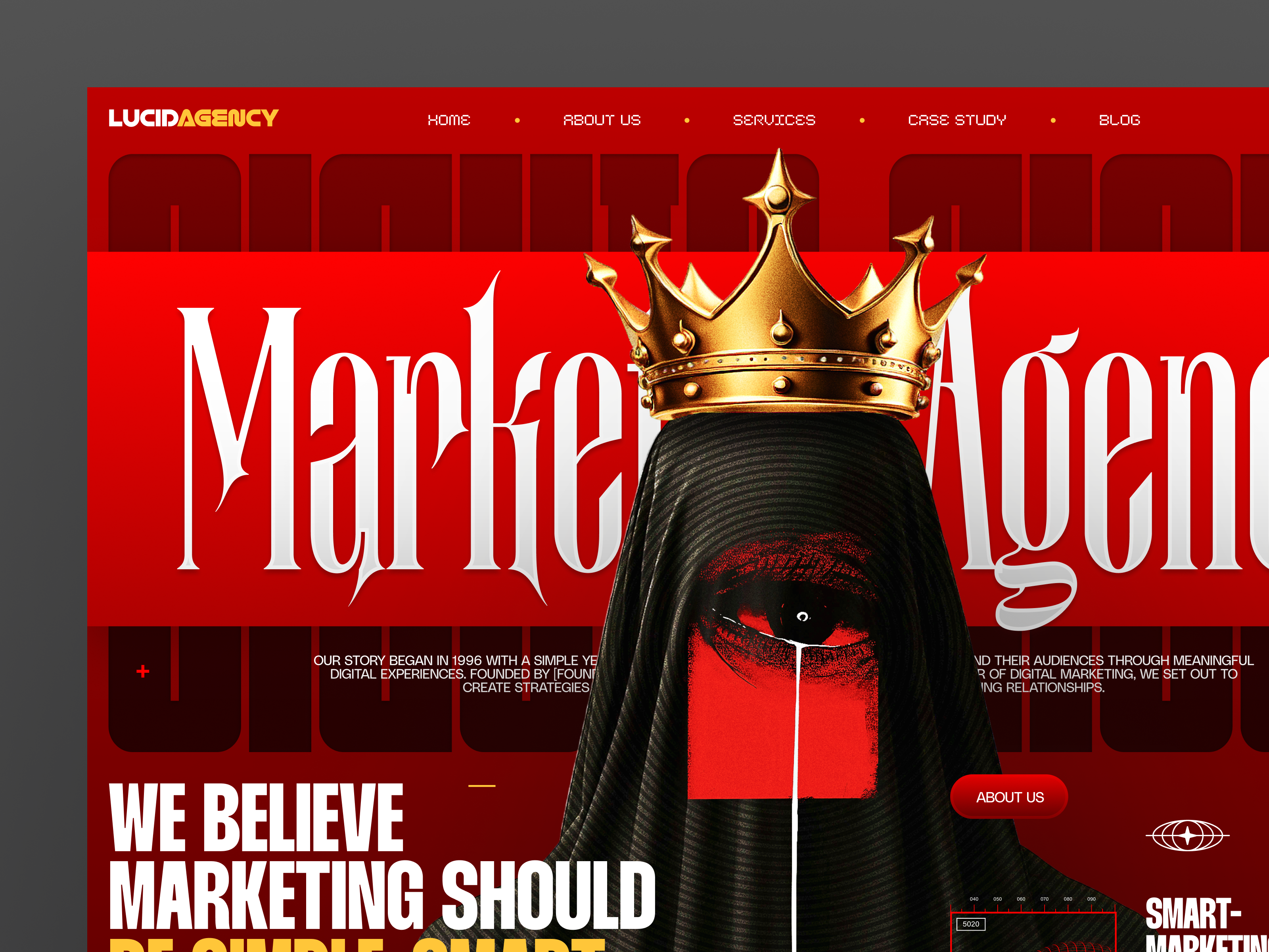 Lucid - Marketing Agency Website 🔥 by Dhefry Andirezha for One Week ...