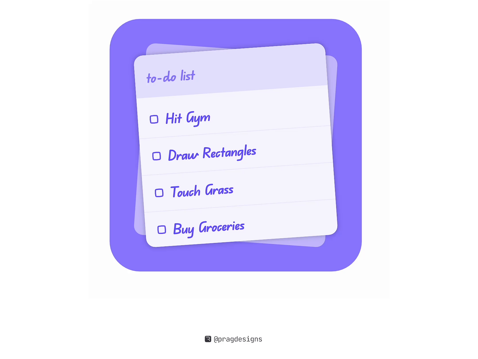 To-do list widget (Rive) by Pragadees.xd on Dribbble