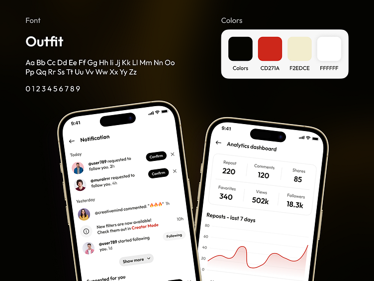 Vuur – Short Video App UI Design by Jatin Lathiya on Dribbble