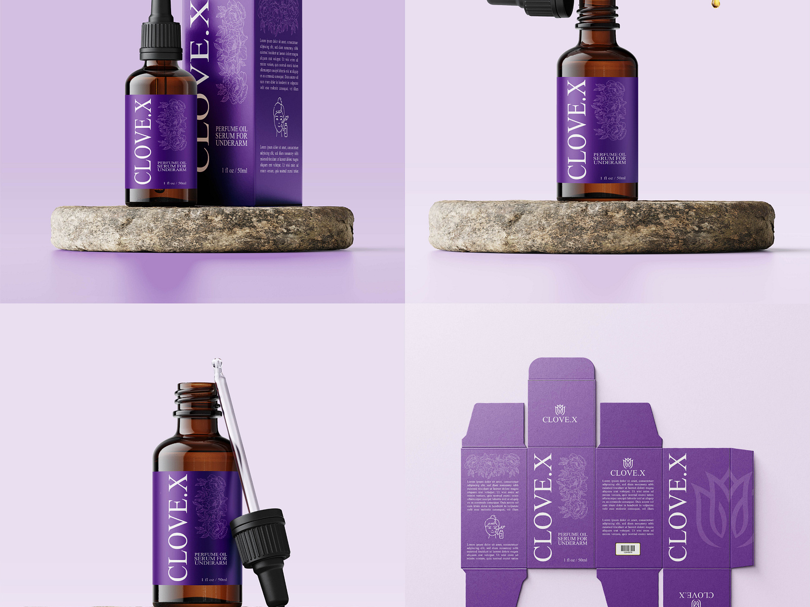 CLOVE.X | Premium Packaging And Label Design by Faria SheBox on Dribbble