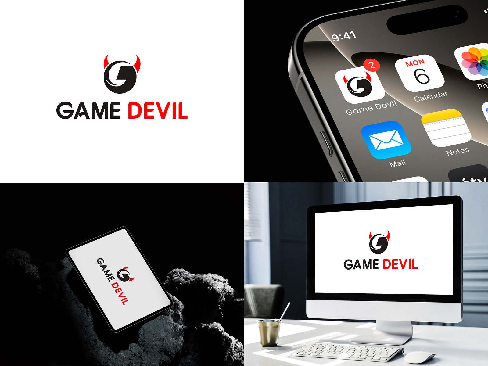 Game brand logo design by Graphics Haze on Dribbble