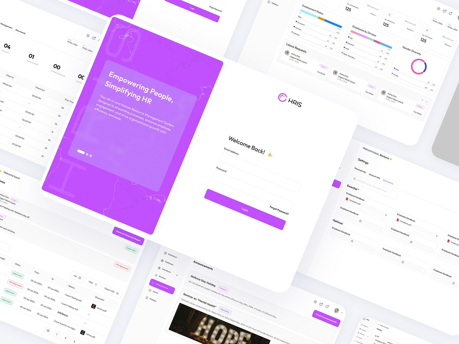 HRIS – Smarter HR, Smoother Workflows by Chakor on Dribbble