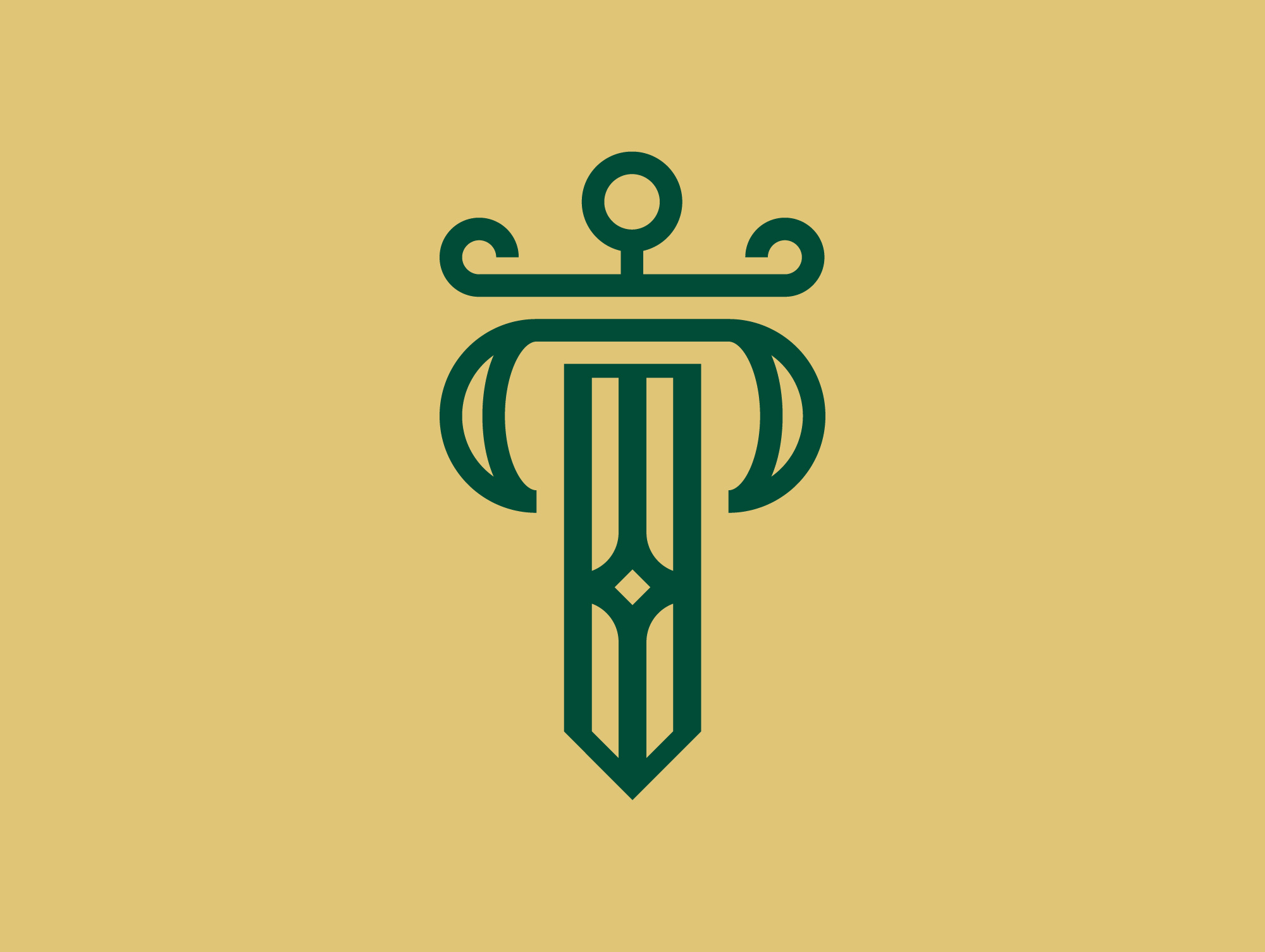 Sword Law Logo Design by Dimas Rahmat on Dribbble