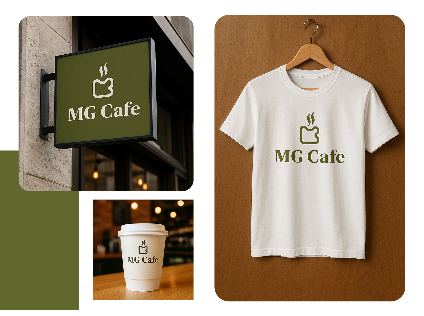 MG Cafe logo by Manisha on Dribbble