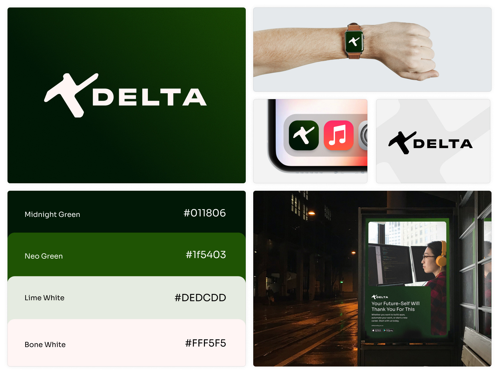 Delta Coding - Online Learning Brand by Conor Cresswell on Dribbble