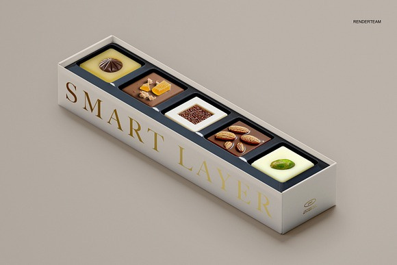 Smart Layer Chocolate Box Mockup by Luca Wilde on Dribbble