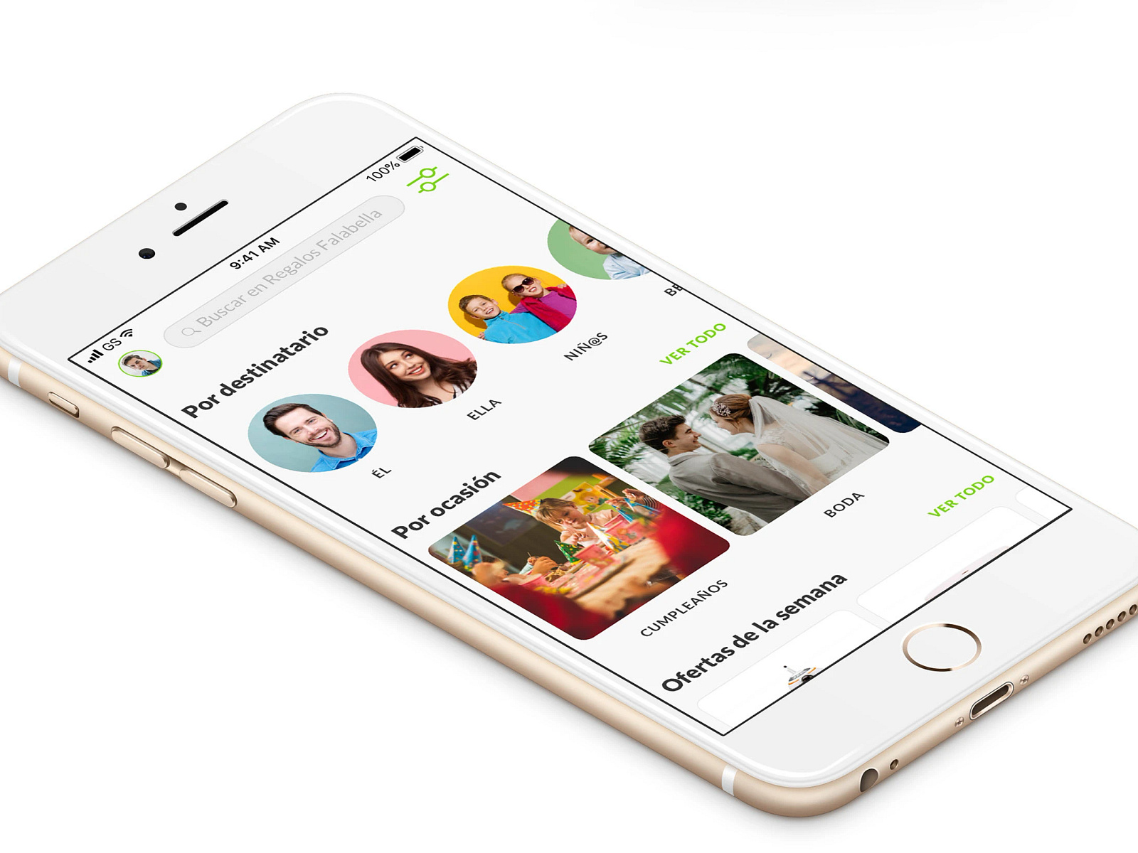 Gifts app by Gabriel Luna on Dribbble