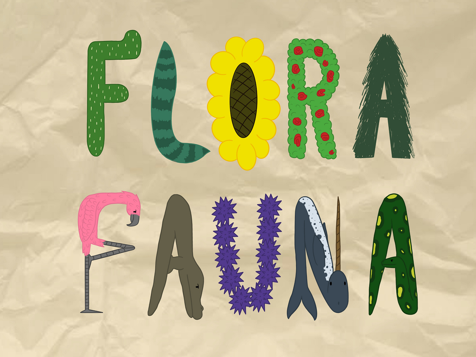 Flora & Fauna by Daniel Shaabani on Dribbble