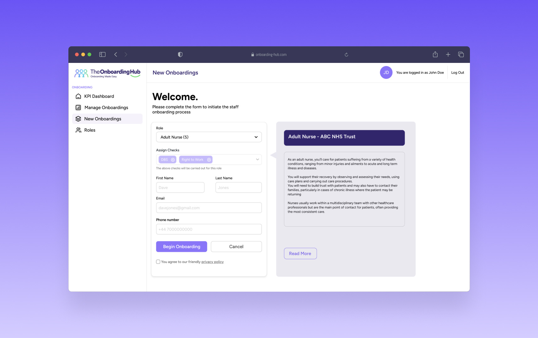 Onboarding Hub by Riaz on Dribbble