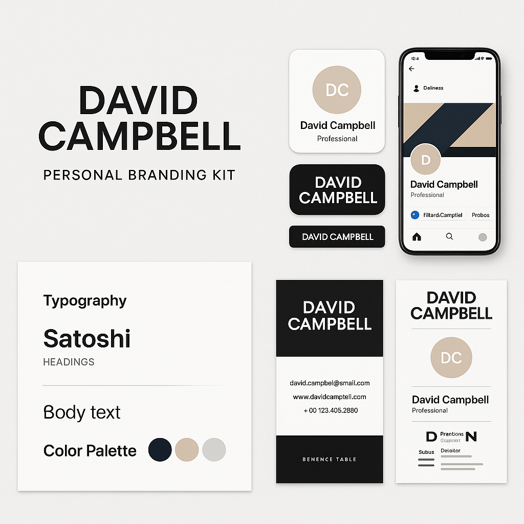 Personal Brand Kit by Fabulous Design Studio on Dribbble