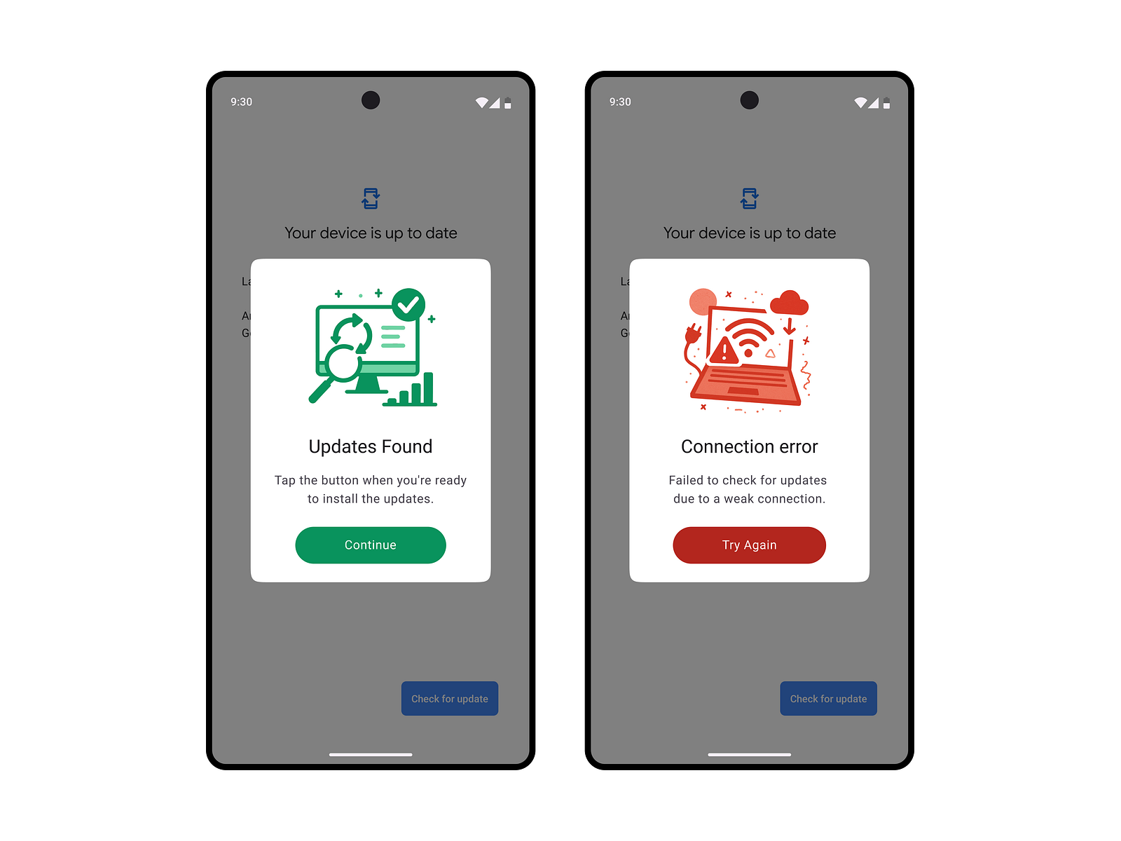 Daily UI #011 — Flash Message by Anastasiya Iakovleva on Dribbble