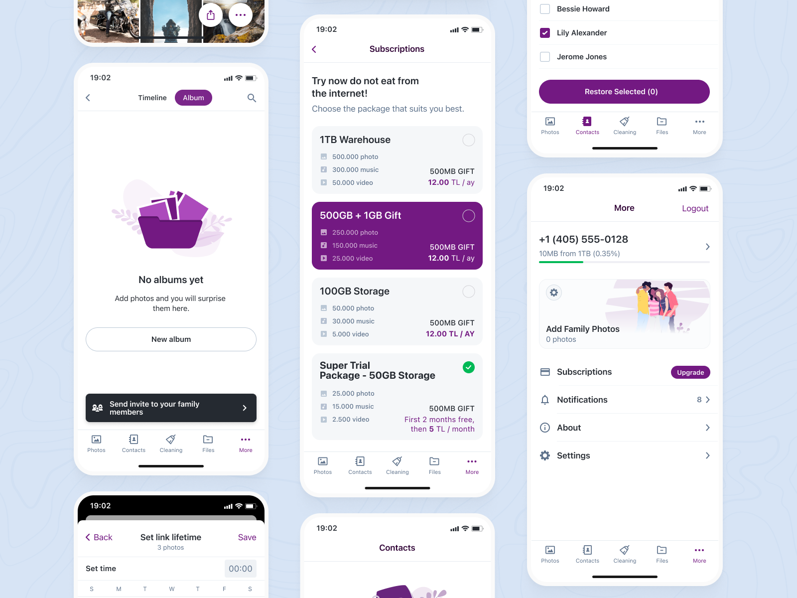 Cloudike — Personal Cloud App (B2B White-Label Solution) by Stetsenko Igor on Dribbble