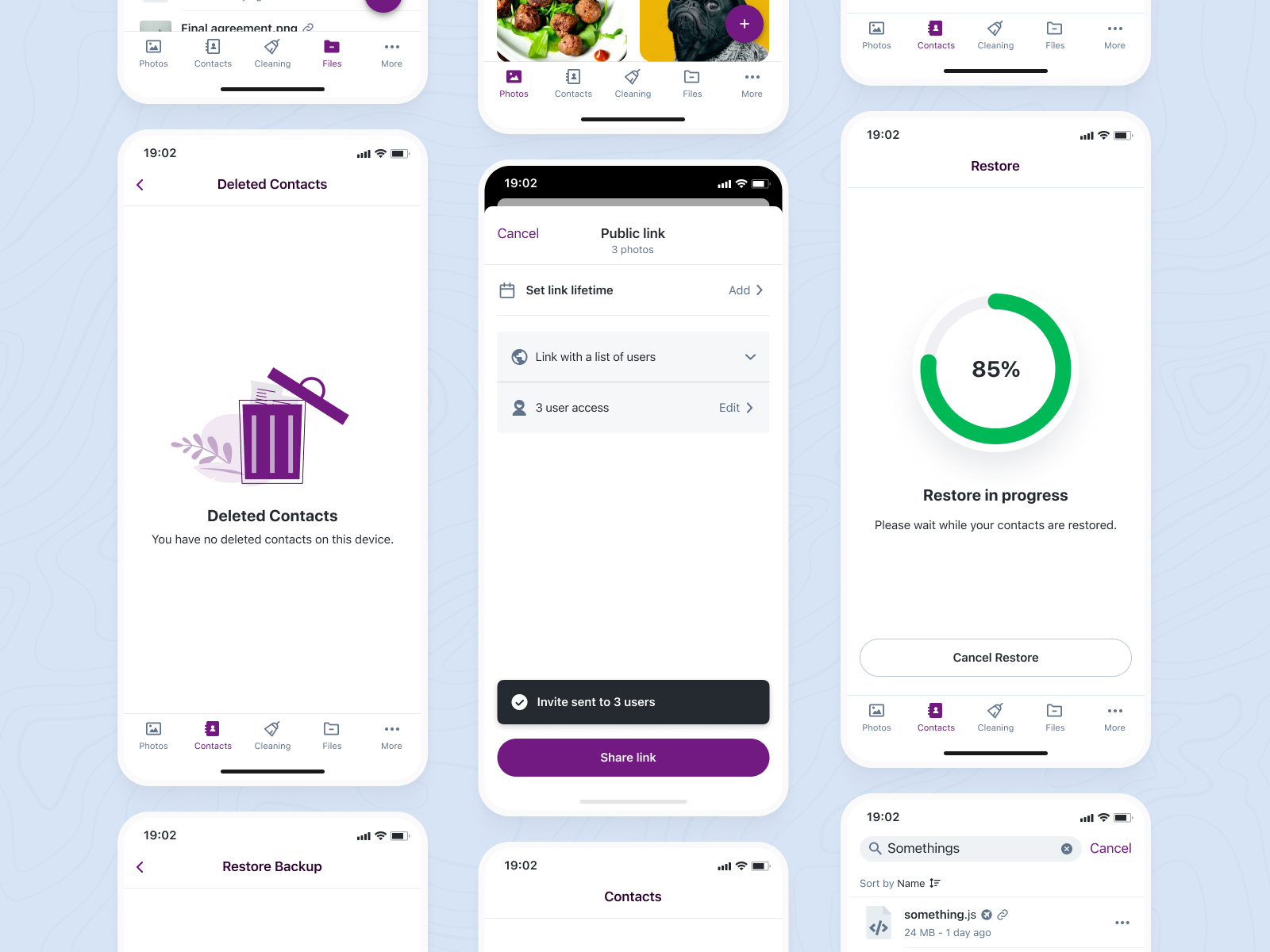 Cloudike — Personal Cloud App (B2B White-Label Solution) by Stetsenko Igor on Dribbble