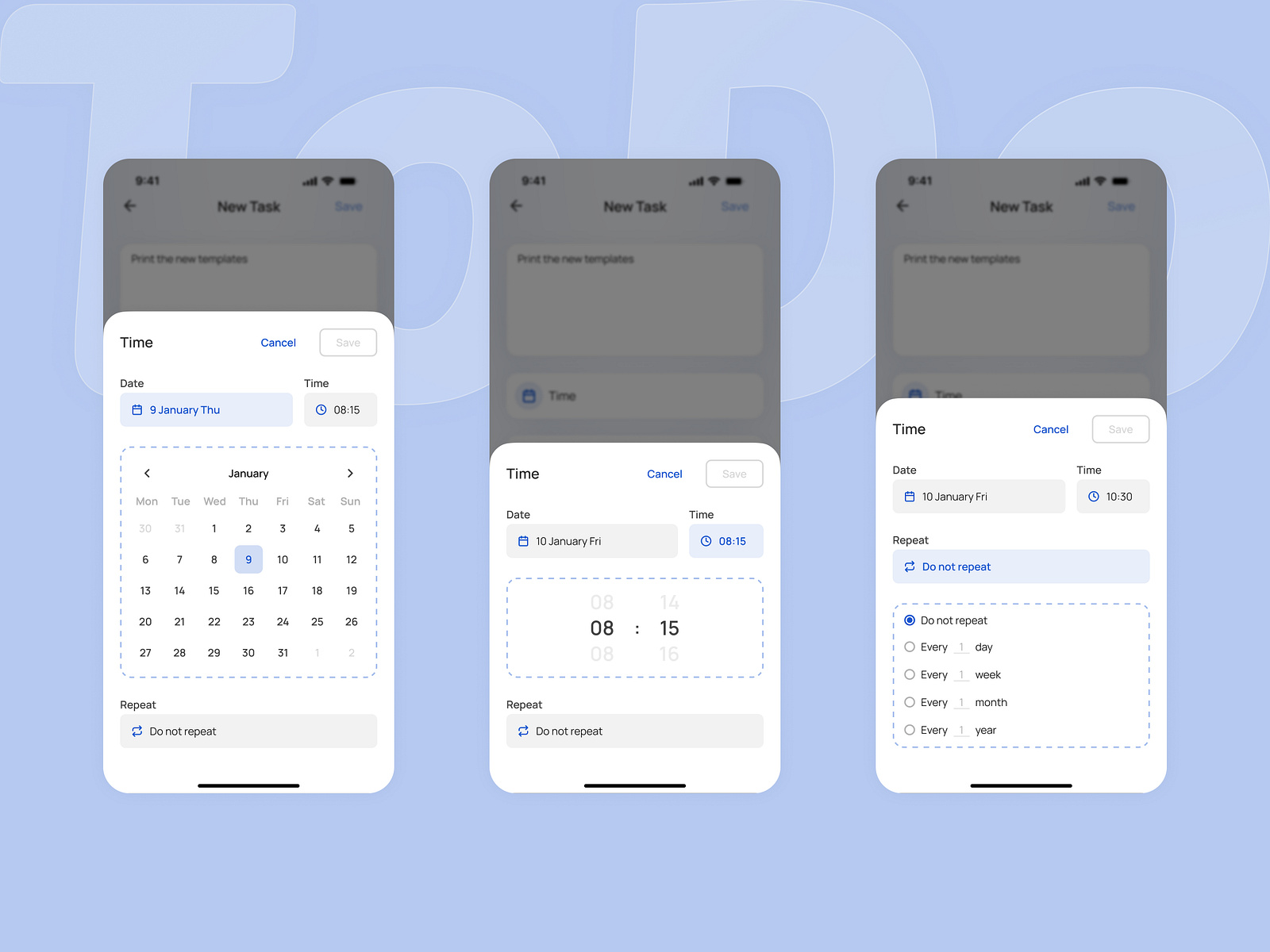 ToDo App - Redesign by Cagla Yilmaz on Dribbble