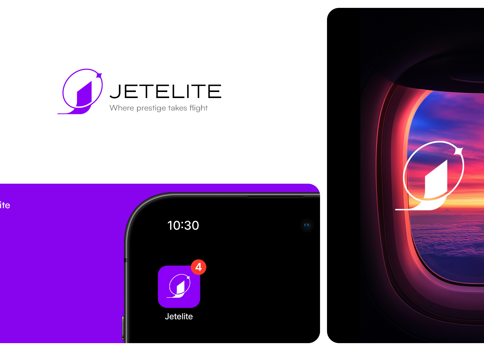 Jet Elite — Logo & Brand Identity by Ovais Mirza on Dribbble