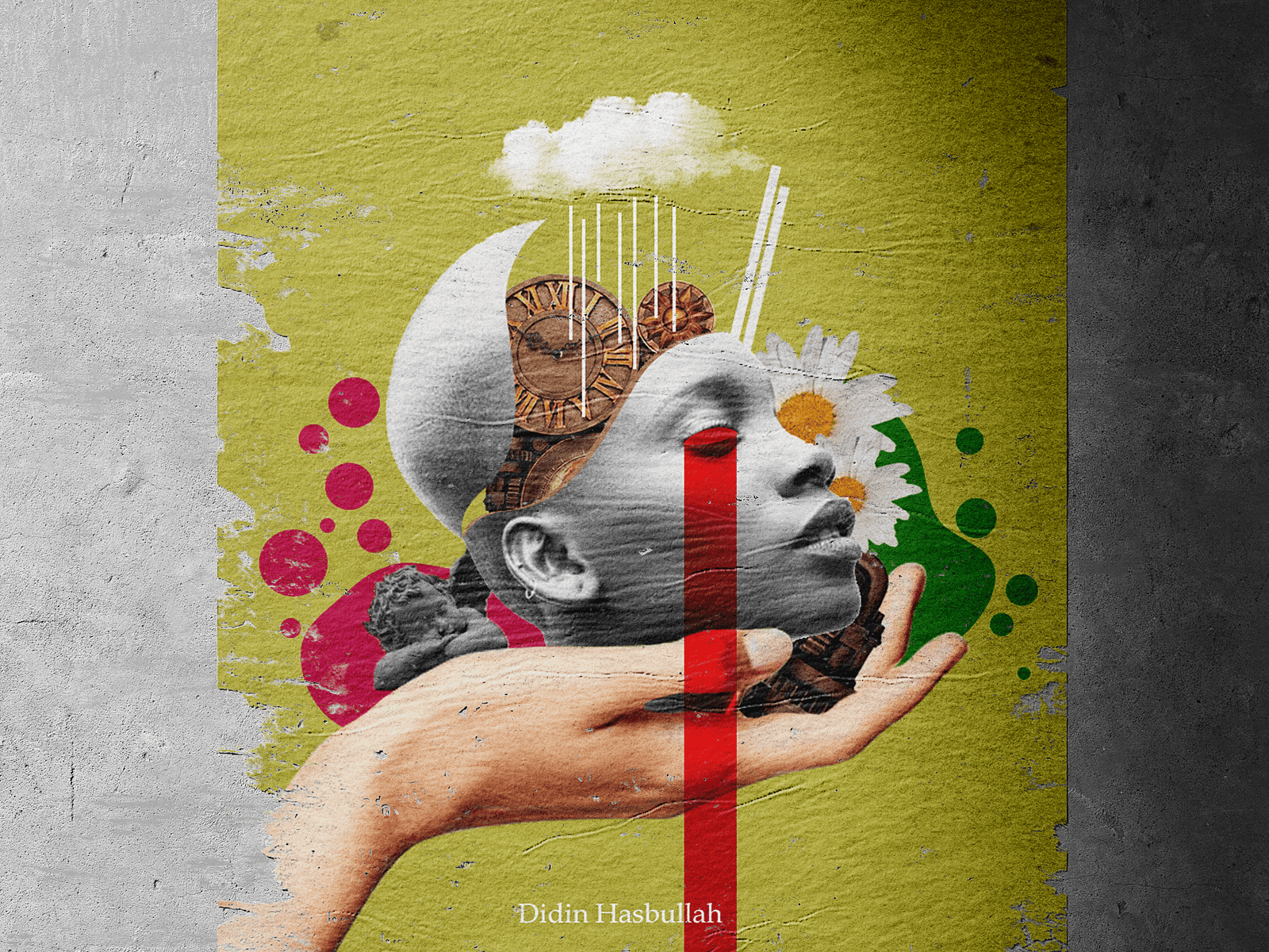 DIGITAL COLLAGE POSTER by Didin Hasbullah on Dribbble