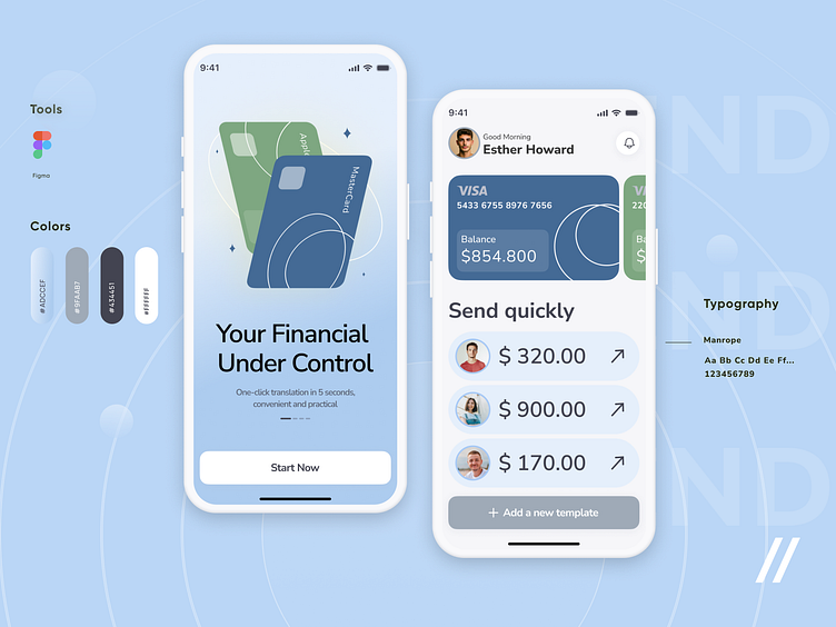 Money Transfer App Design Concept by Purrweb UI/UX Agency on Dribbble