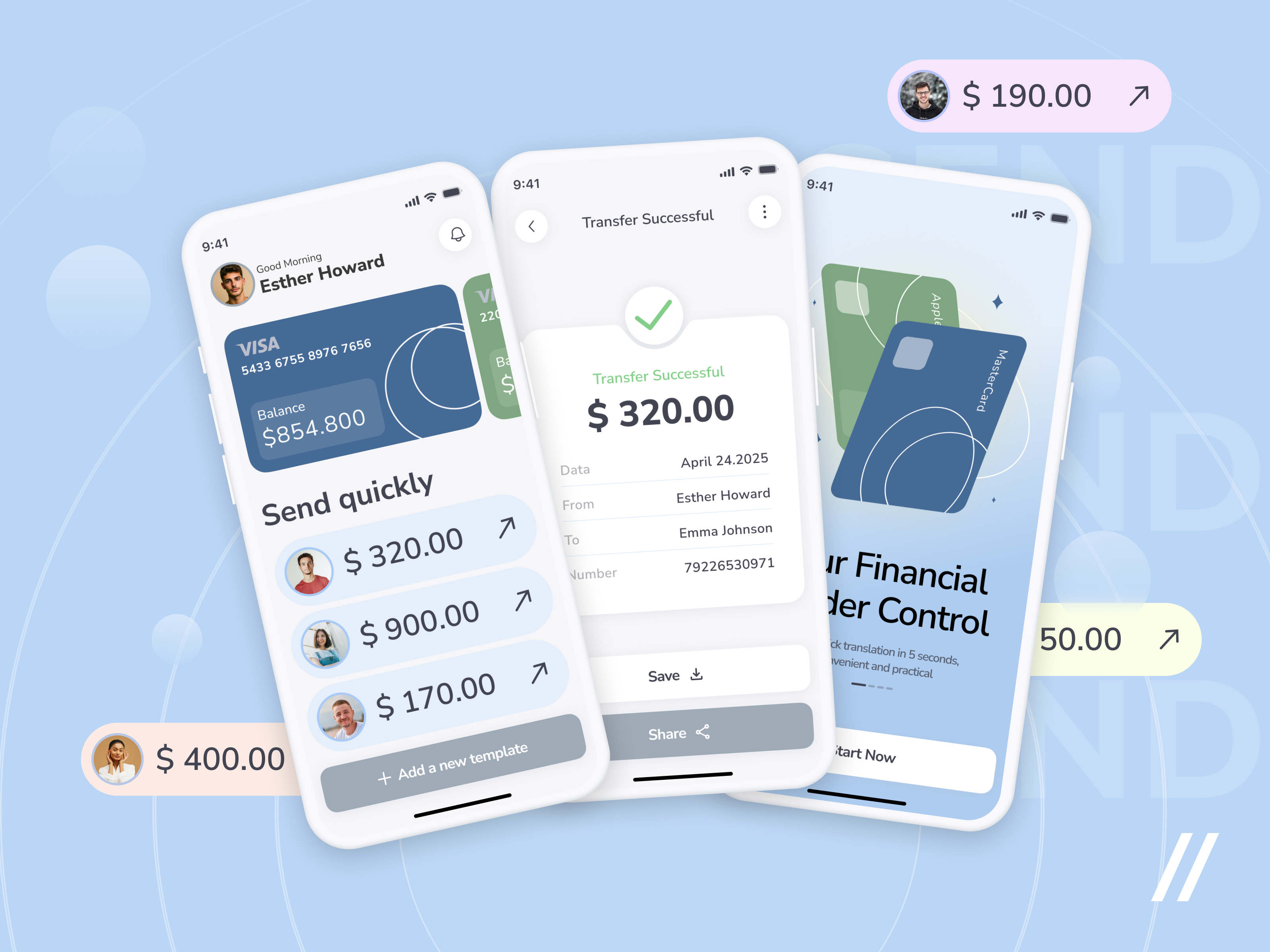 Money Transfer App Design Concept by Purrweb UI/UX Agency on Dribbble