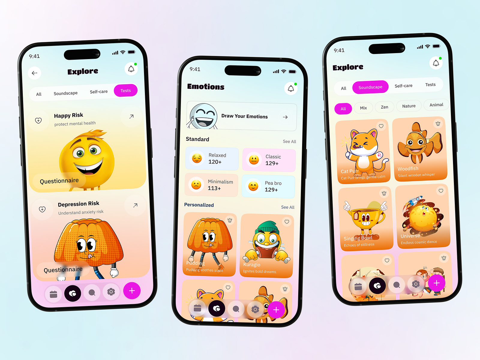 Moodpress - Mood Tracker Mobile App 💜 by Yeasin Arafat on Dribbble