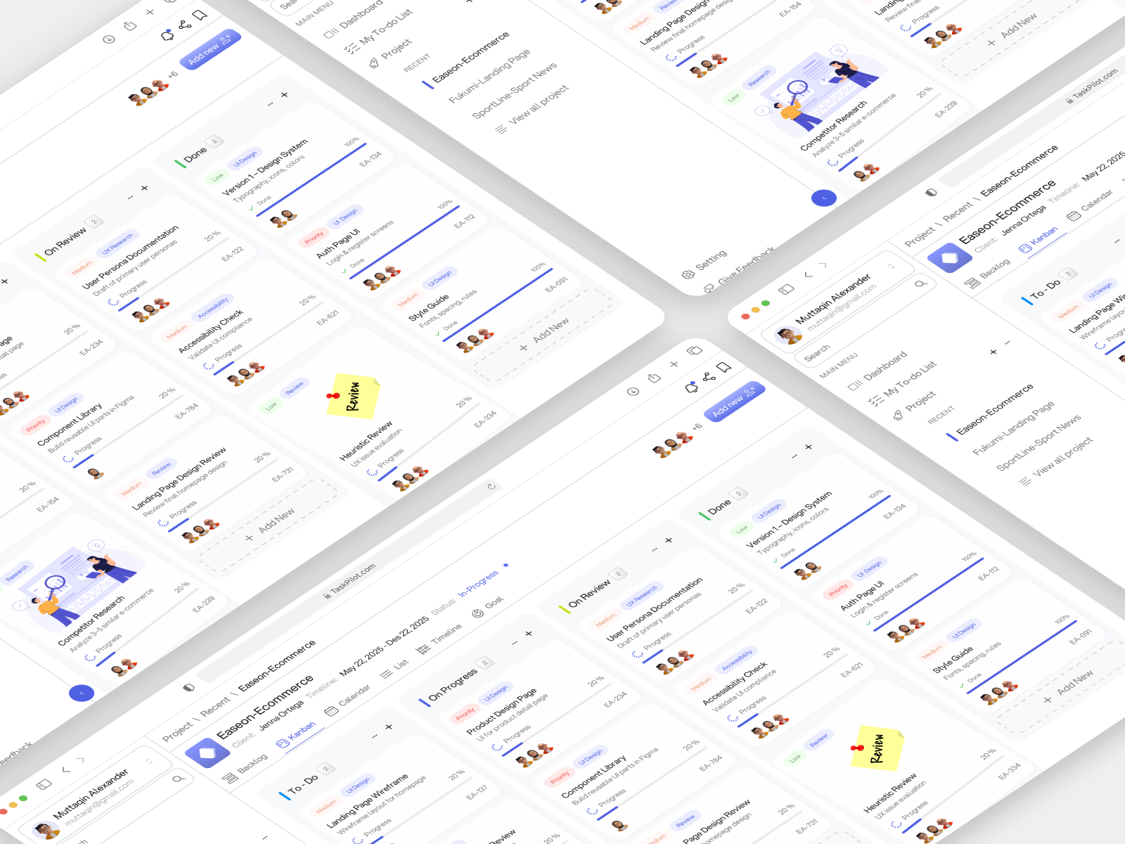 TaskPilot - Task Management Dashboard by Sabilul Muttaqin on Dribbble