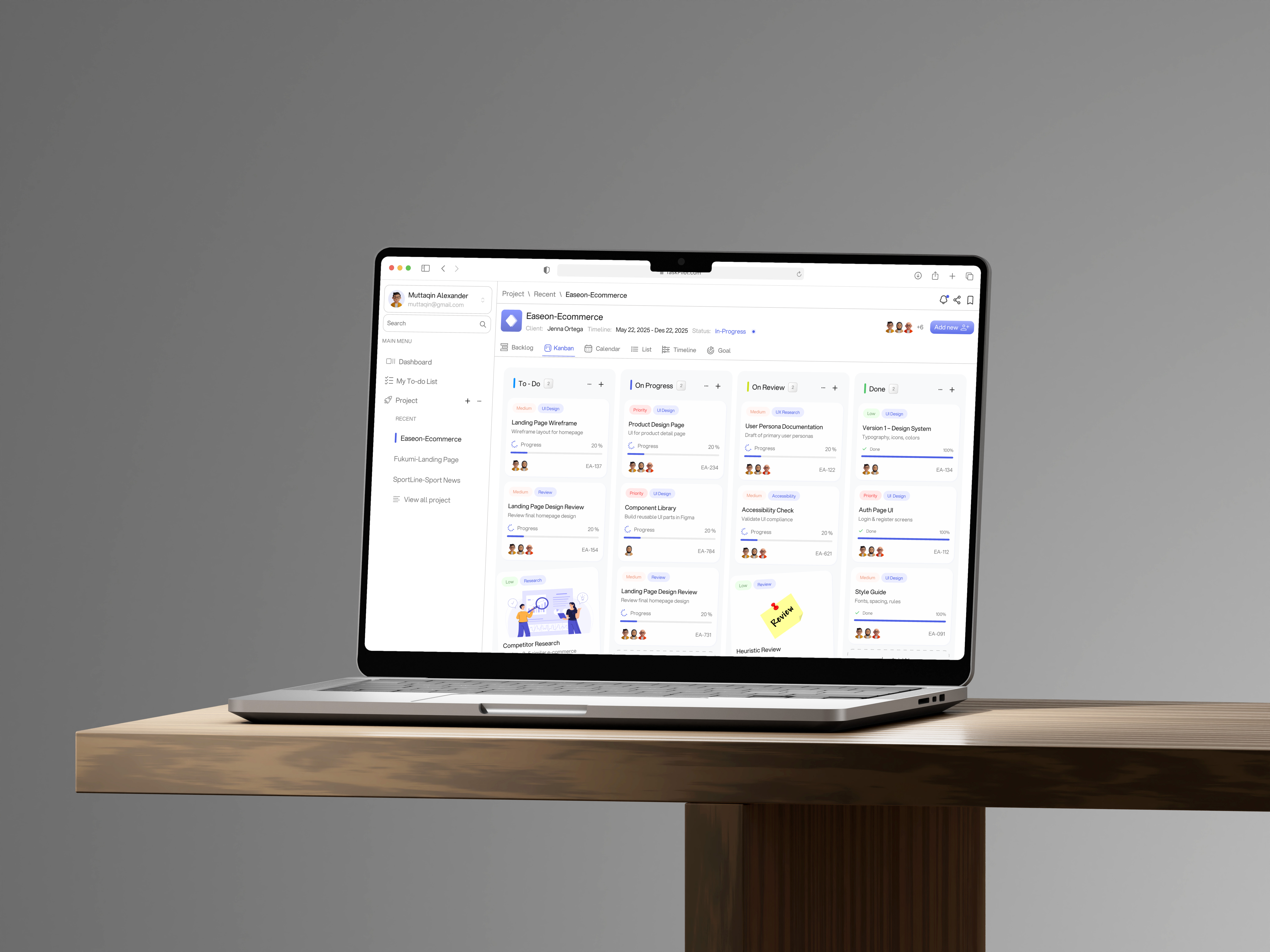 TaskPilot - Task Management Dashboard by Sabilul Muttaqin on Dribbble