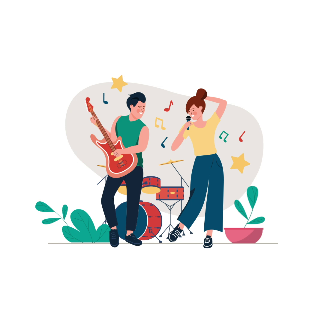Energetic Band Performance Animation for Music Lovers by DigitalCrocs ...