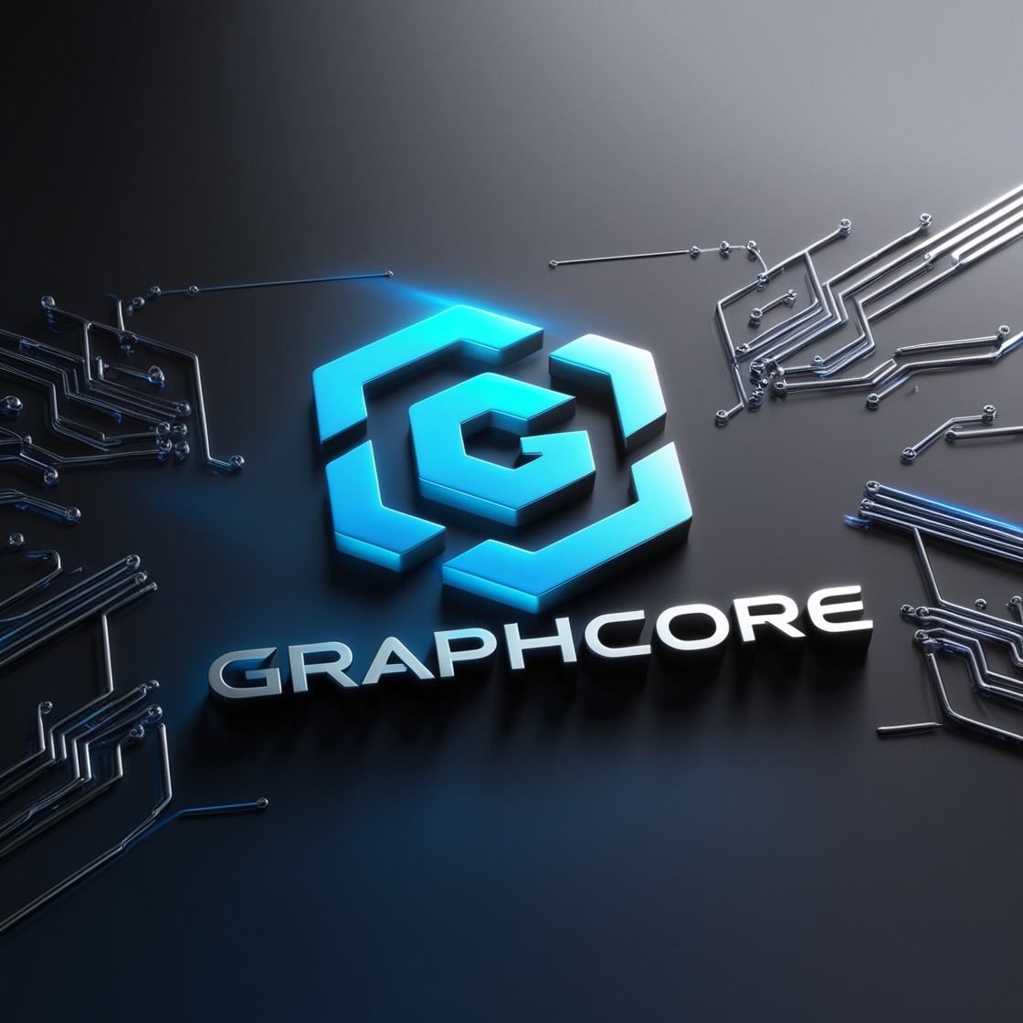GraphCore Quantum – Futuristic AI Tech Logo by Charindu Koshitha on ...