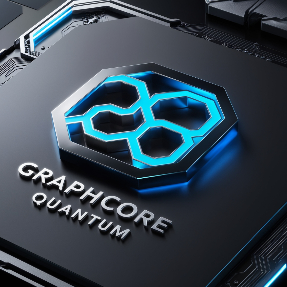 GraphCore Quantum – Futuristic AI Tech Logo by Charindu Koshitha on ...