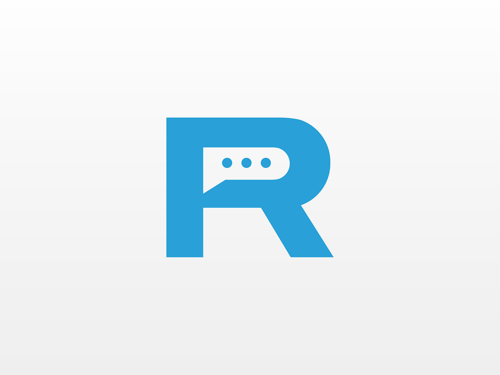 Letter R Chat or Message App Logo Design by Dimas Rahmat on Dribbble