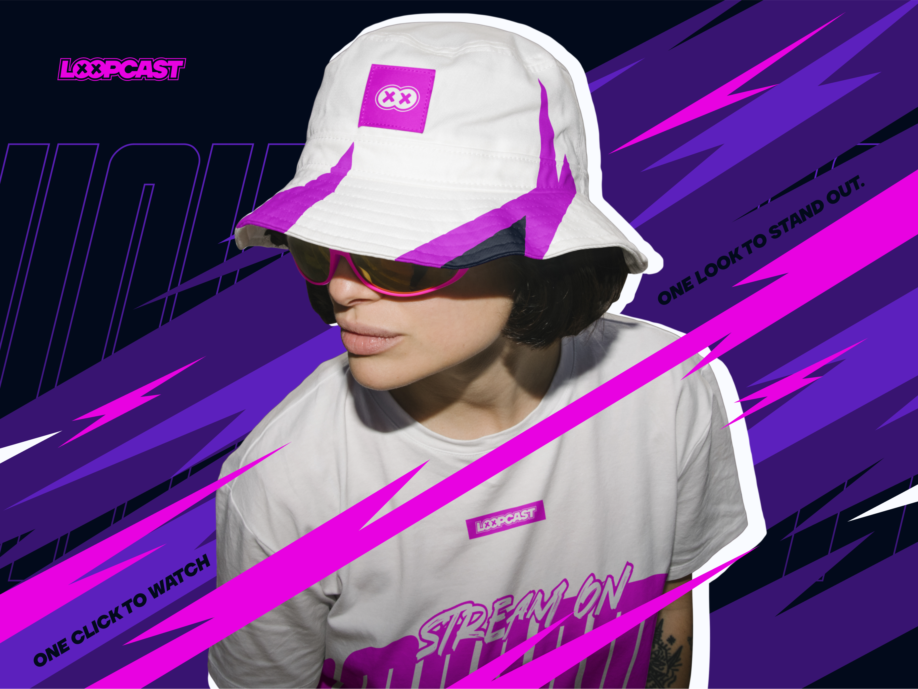 Loopcast – Game Streaming Branding Design by Phenomenon Labs for Phenomenon Studio on Dribbble