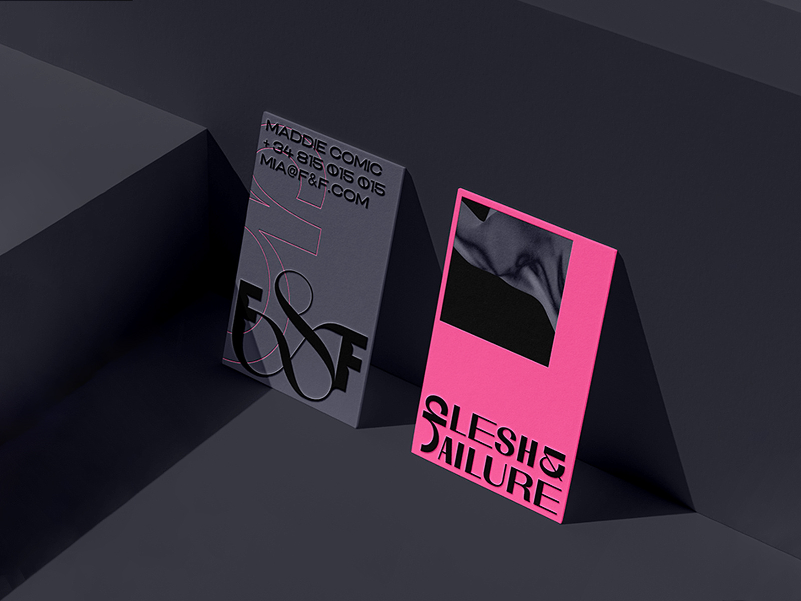 Branding for Flesh&Failure by Mr.Mockup™ on Dribbble