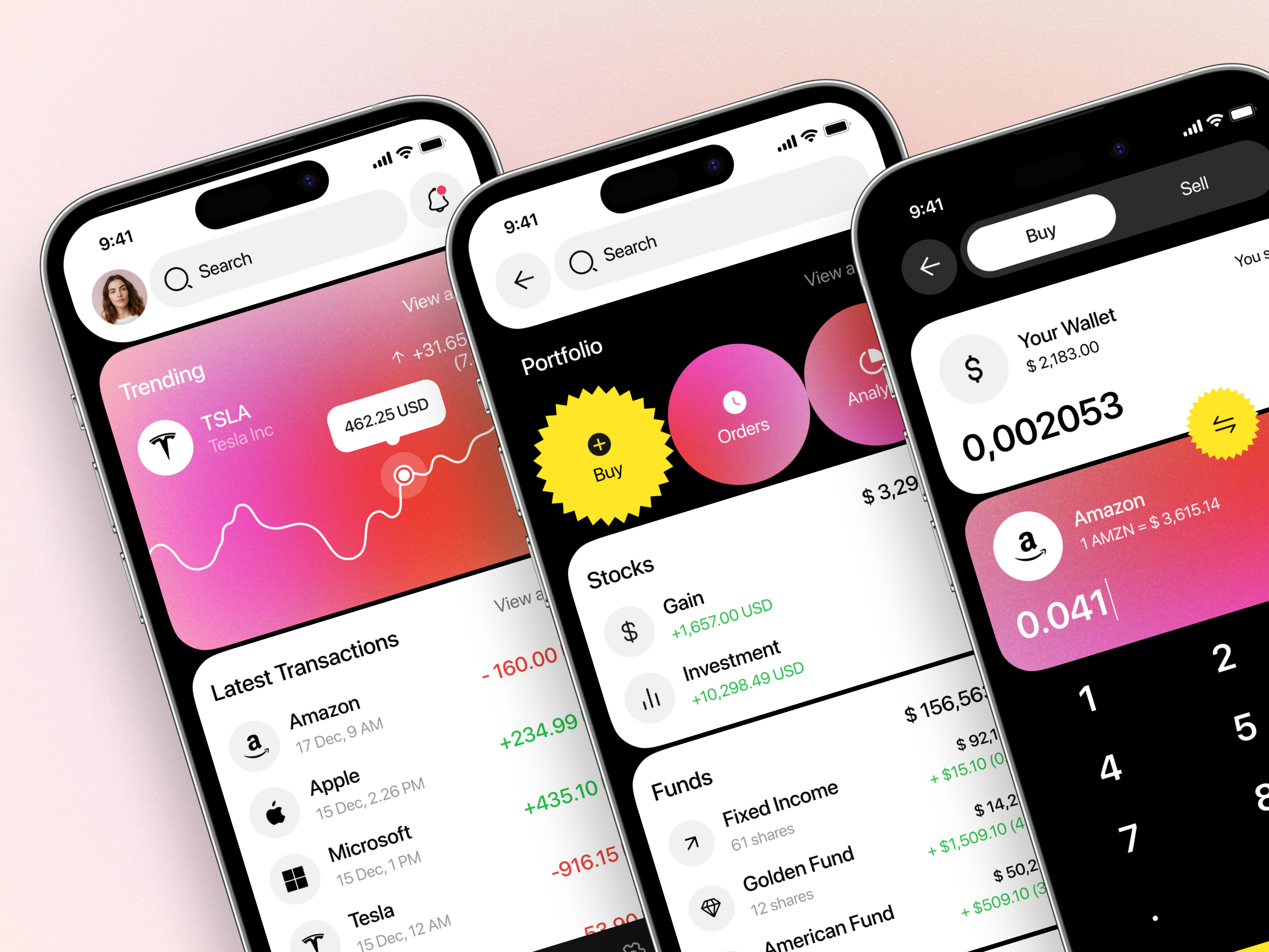 Fintech Mobile App UI Design by Ronas IT | UI/UX Team on Dribbble