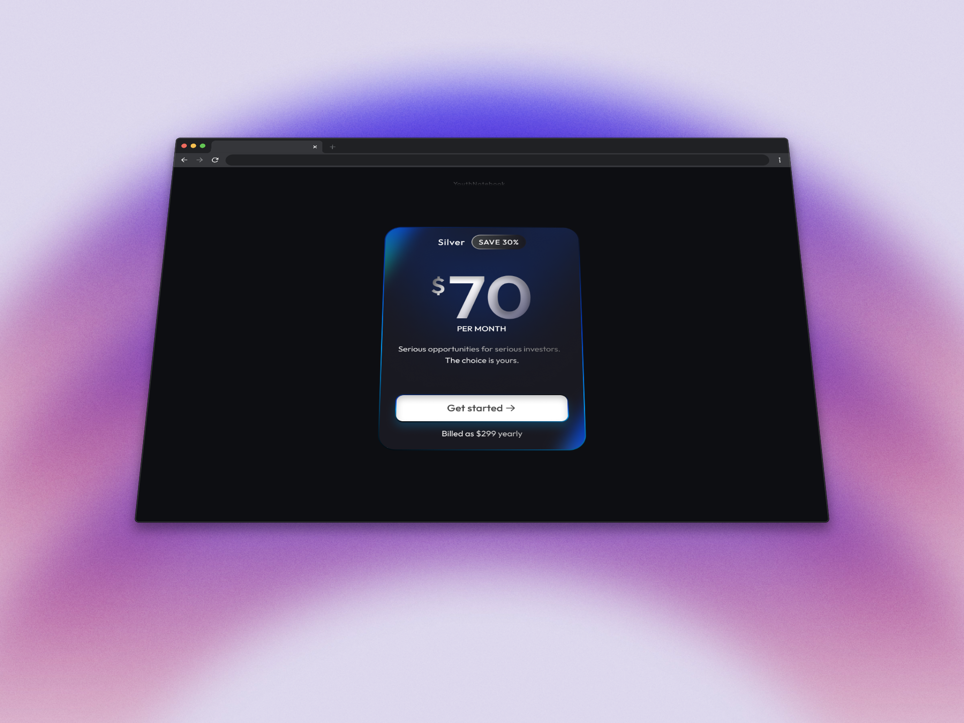 Plan Pricing Card – UI Concept by Narinder on Dribbble