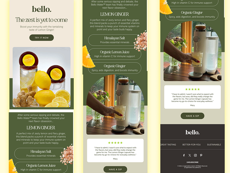 Home Appliance Email Design by Rohan Shukla on Dribbble