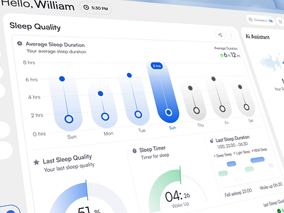 Sleep Dashboard designs, themes, templates and downloadable graphic ...