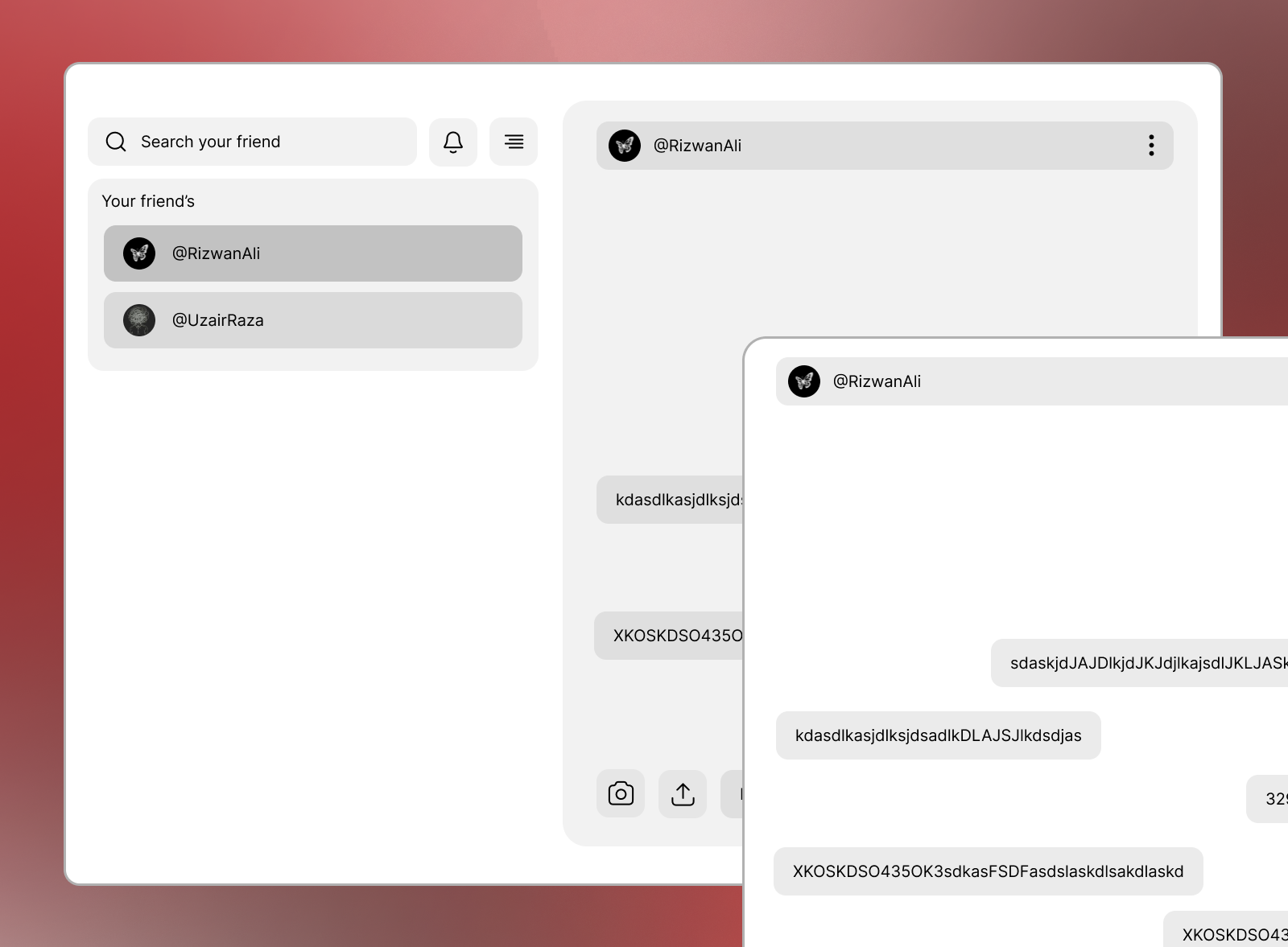 Real-Time Chat App UI – Sleek & Minimal Messenger Experience by Webixo ...