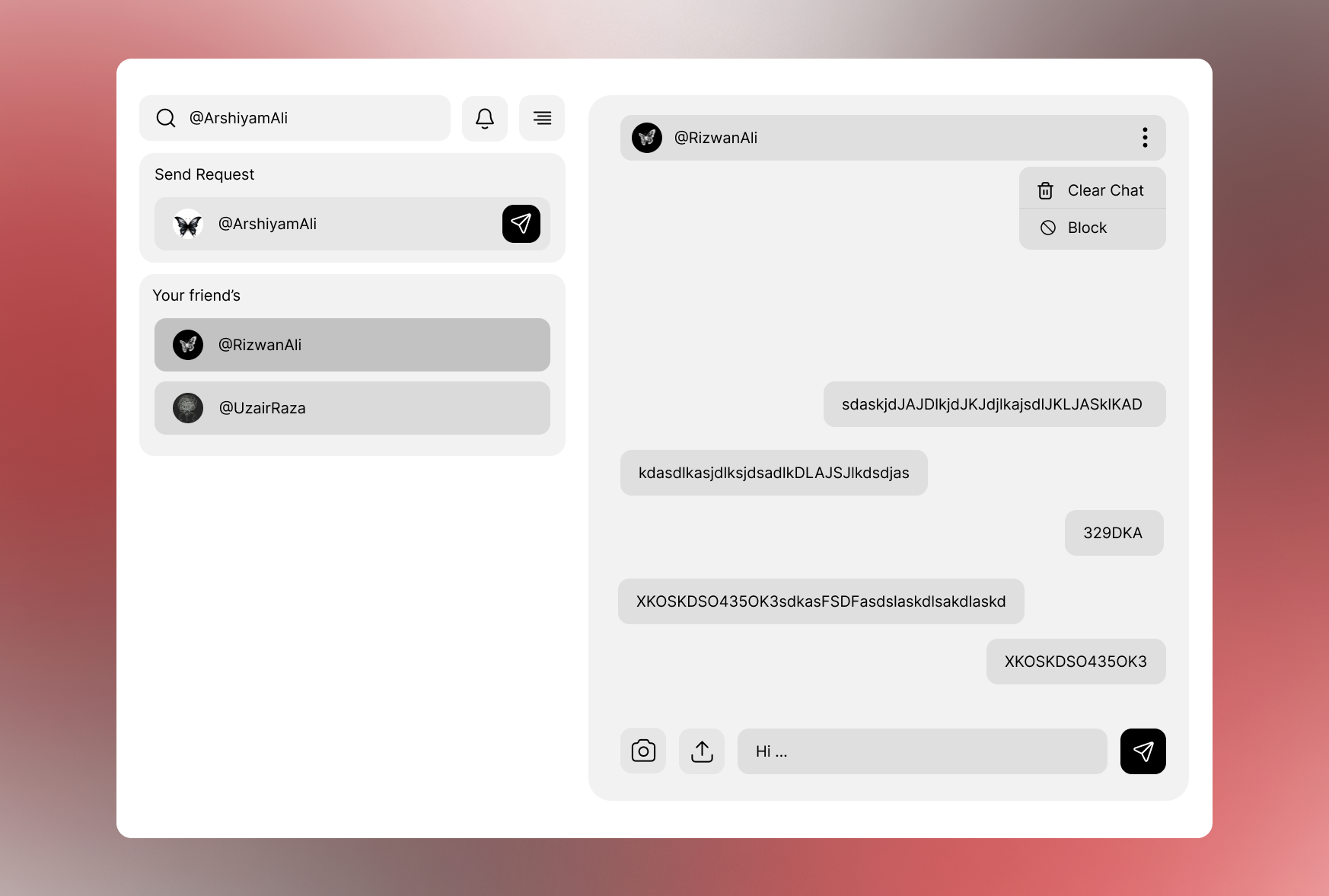 Real-Time Chat App UI – Sleek & Minimal Messenger Experience by Webixo ...