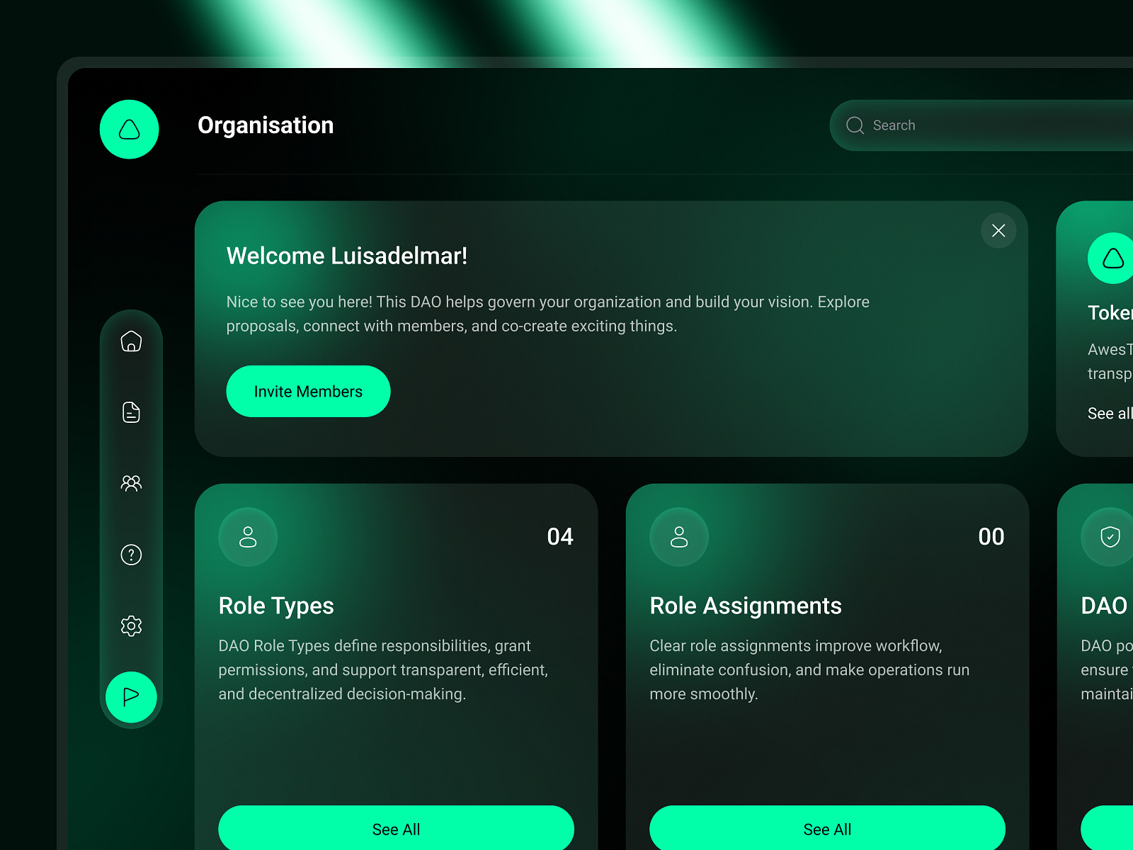 DAO Membership Tiers UI by EASIN ARAFAT🔥 on Dribbble