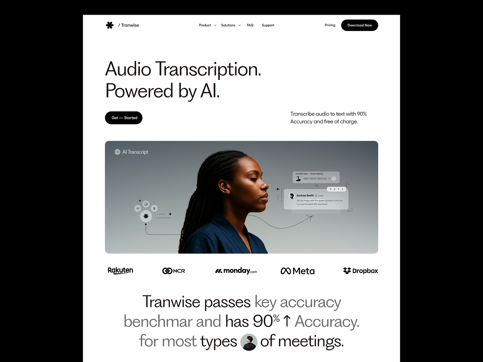 AI Landing Page by Dstudio on Dribbble