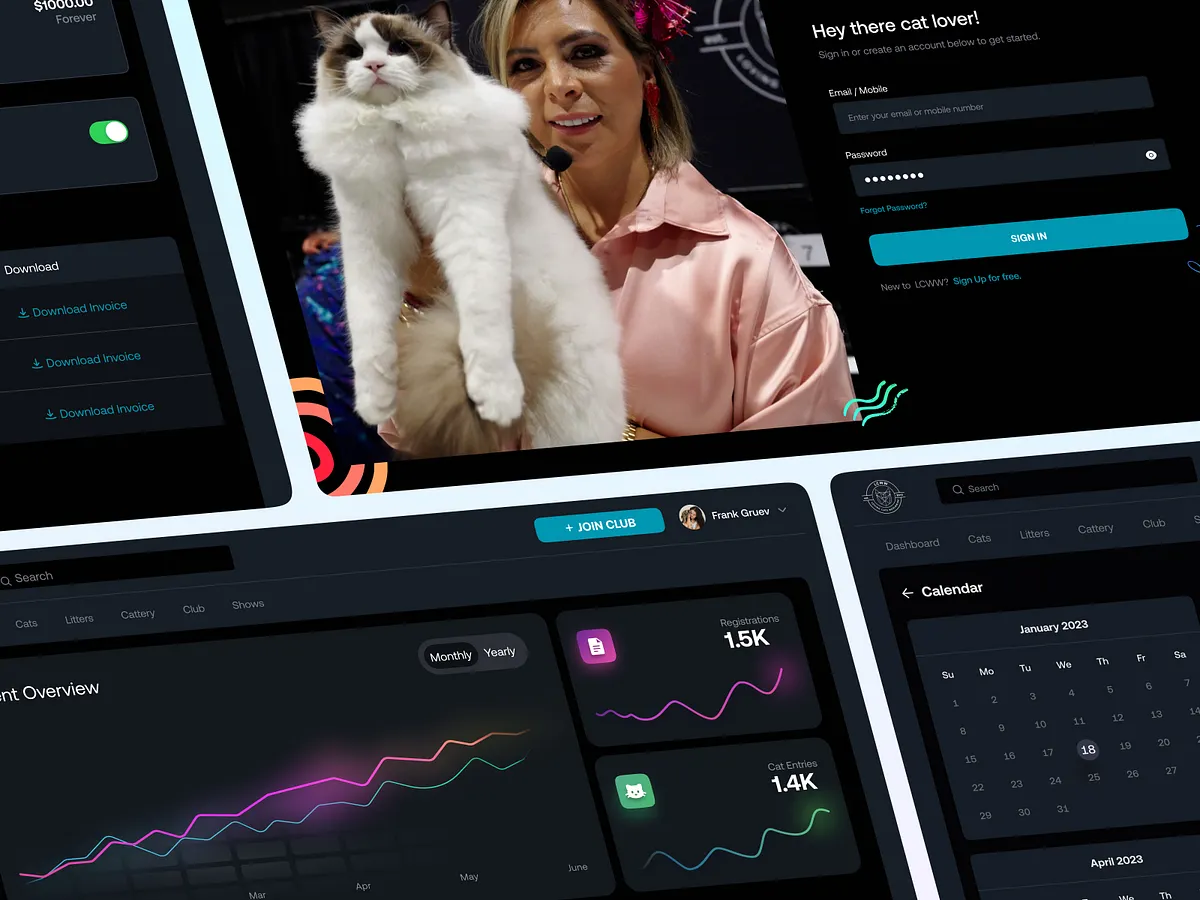 Browse thousands of Cat UI images for design inspiration | Dribbble