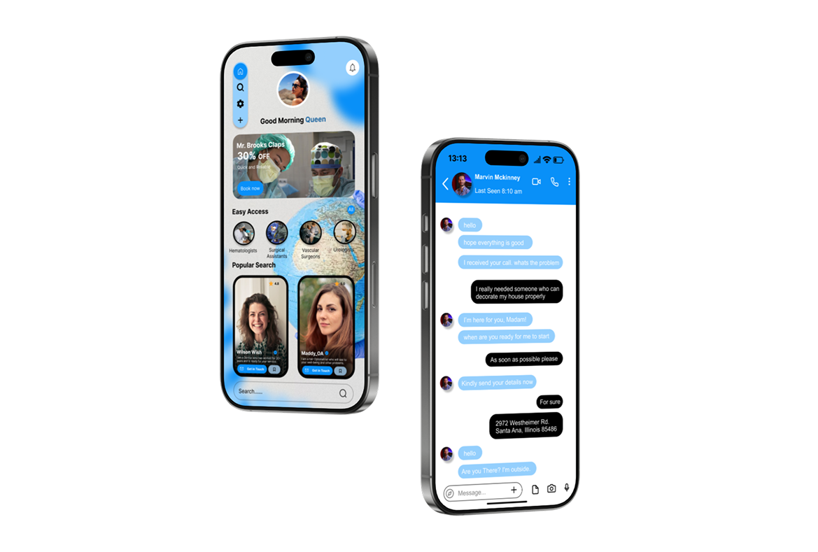 WellCare – Smart Medical Booking App UI by Emmanuel Owusu on Dribbble