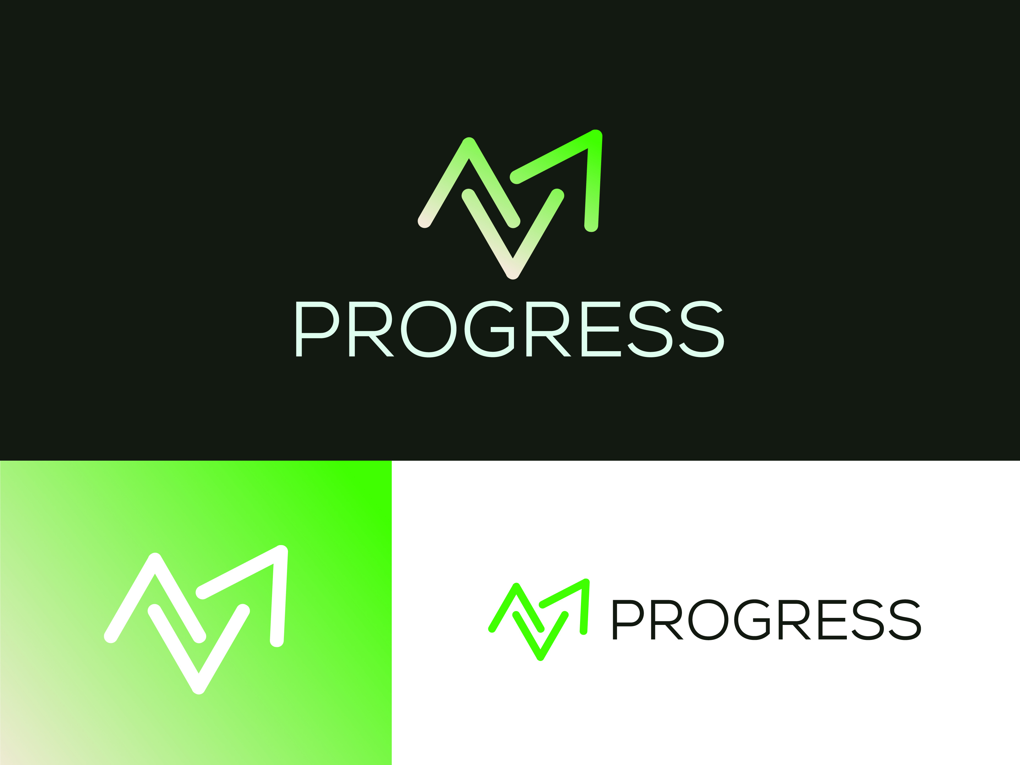 Progress Logo Design – 3 Arrow Growth Symbol Brand Identity by Nazmul Hossan | Freelance Brand ...