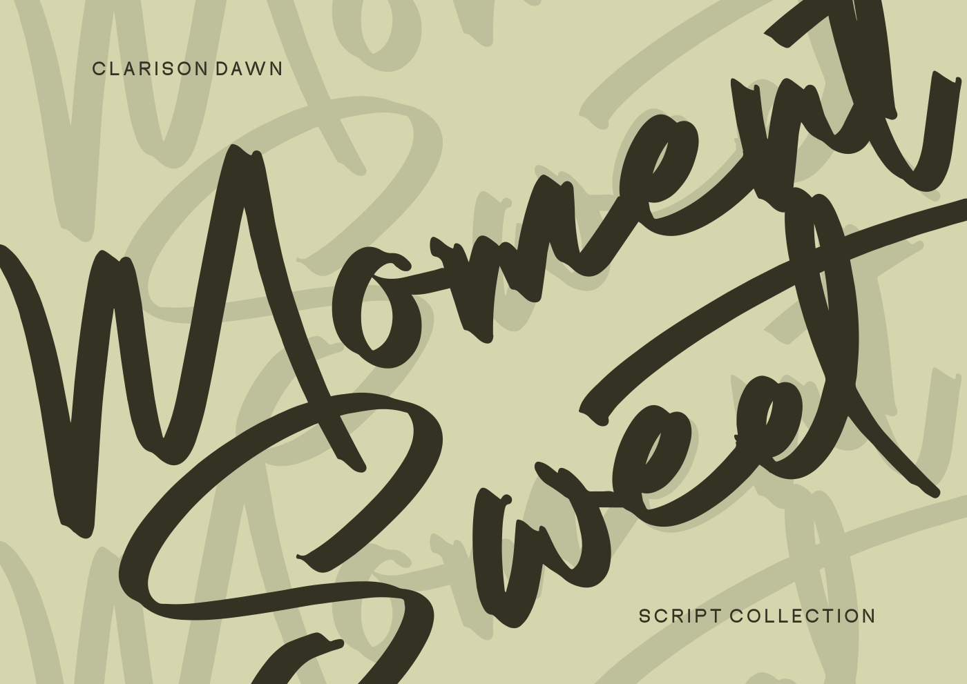 Clarison Dawn Font by MarvaType on Dribbble