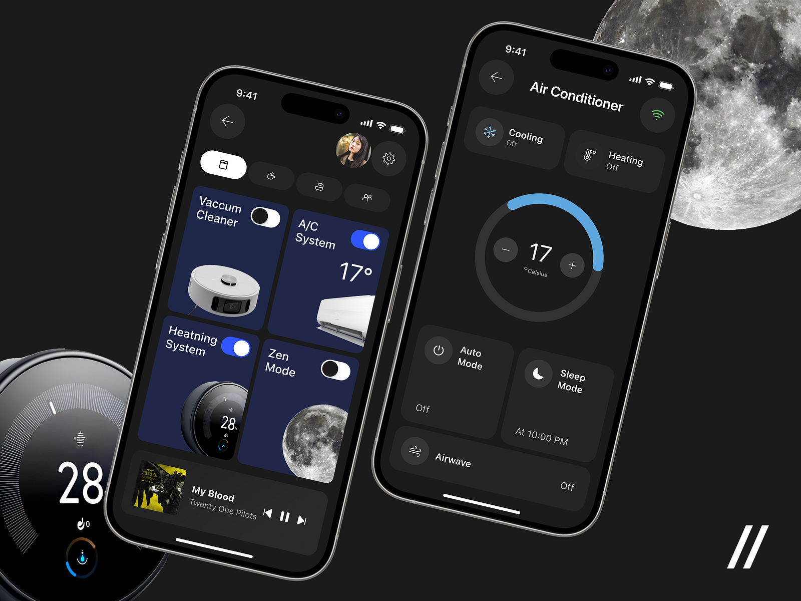 Smart Home Management App Design Concept by Purrweb UI/UX Agency on ...