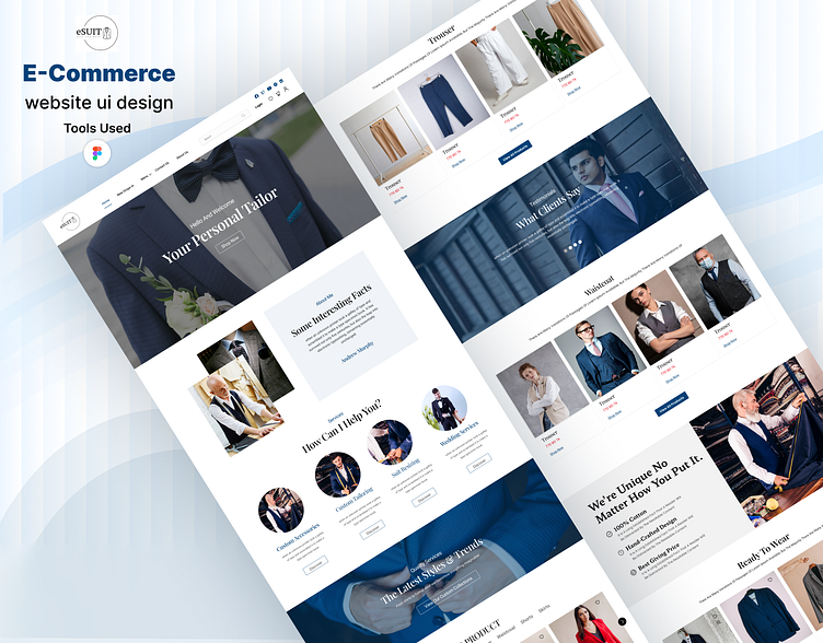 E-Commerce website ui design by Rahim Miah on Dribbble