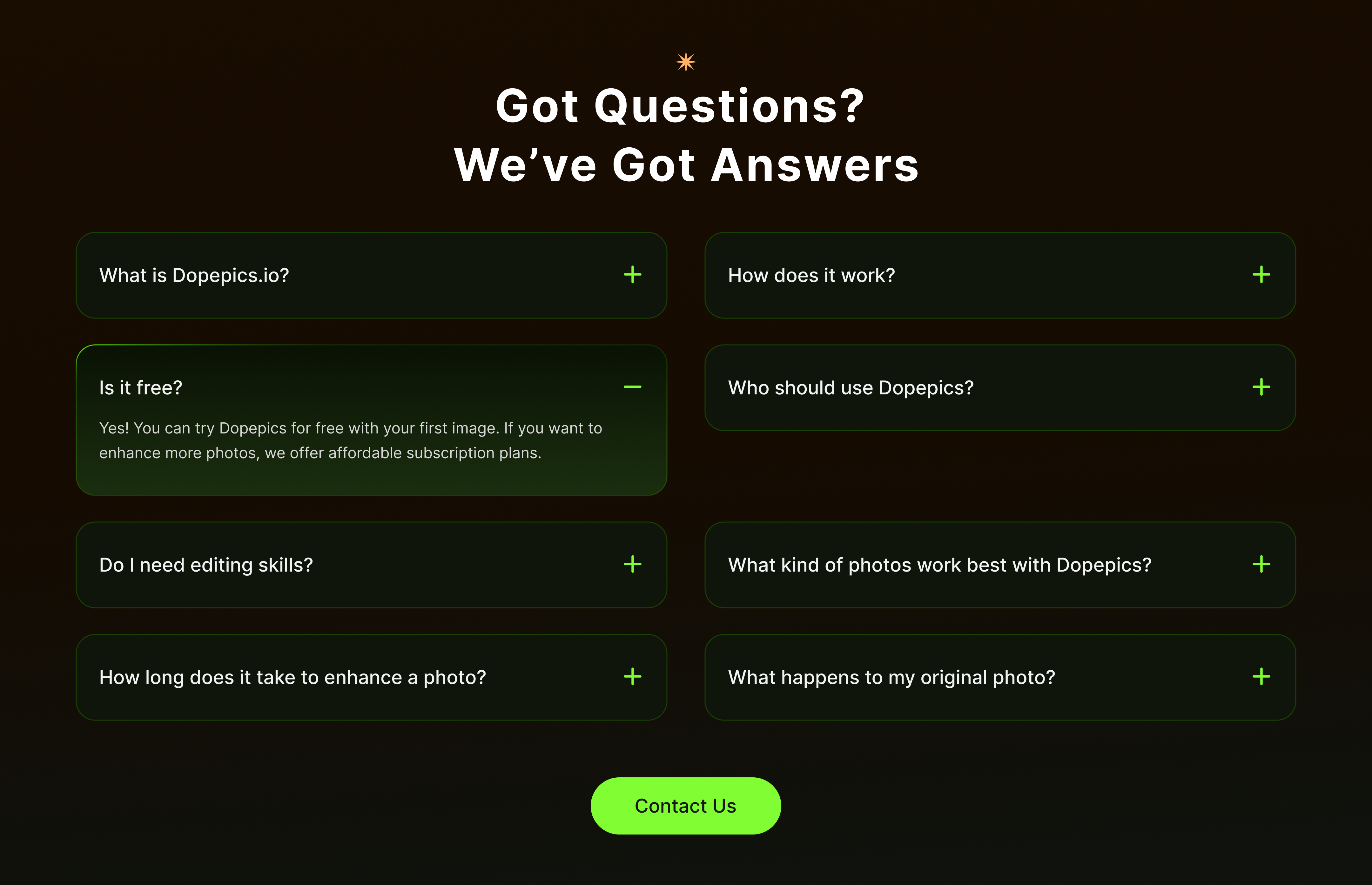 Browse thousands of Faq Section images for design inspiration | Dribbble